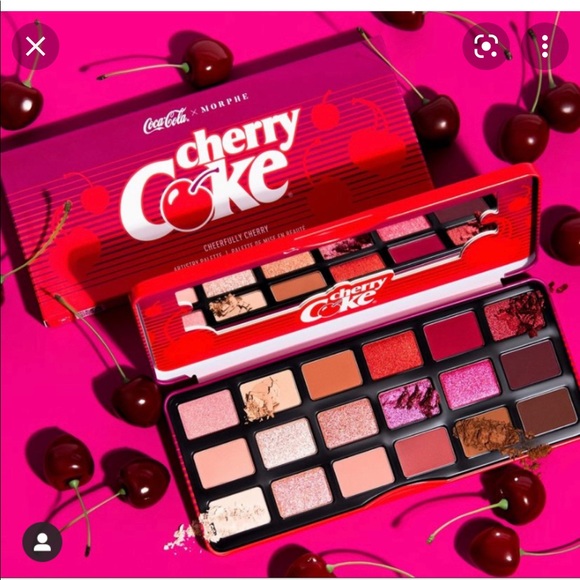 Morphe | Makeup | Morphe Cocacola X Cheerfully Cherry Artistry Palette ...